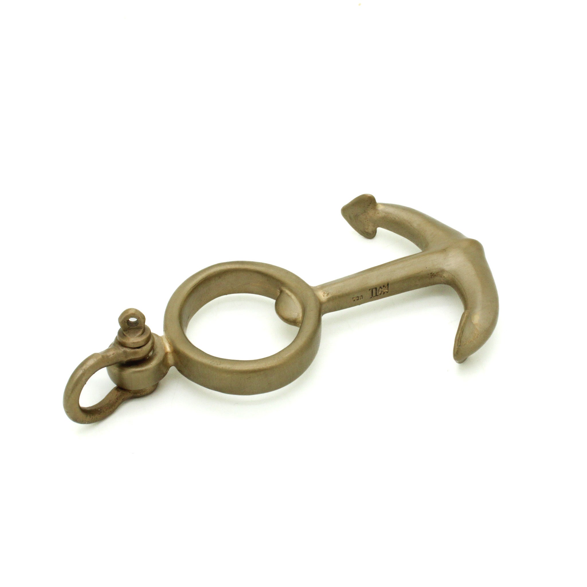 Bronze Anchor Door-Pull Bottle Opener w/shackle by Matt Hall | Adorn ...